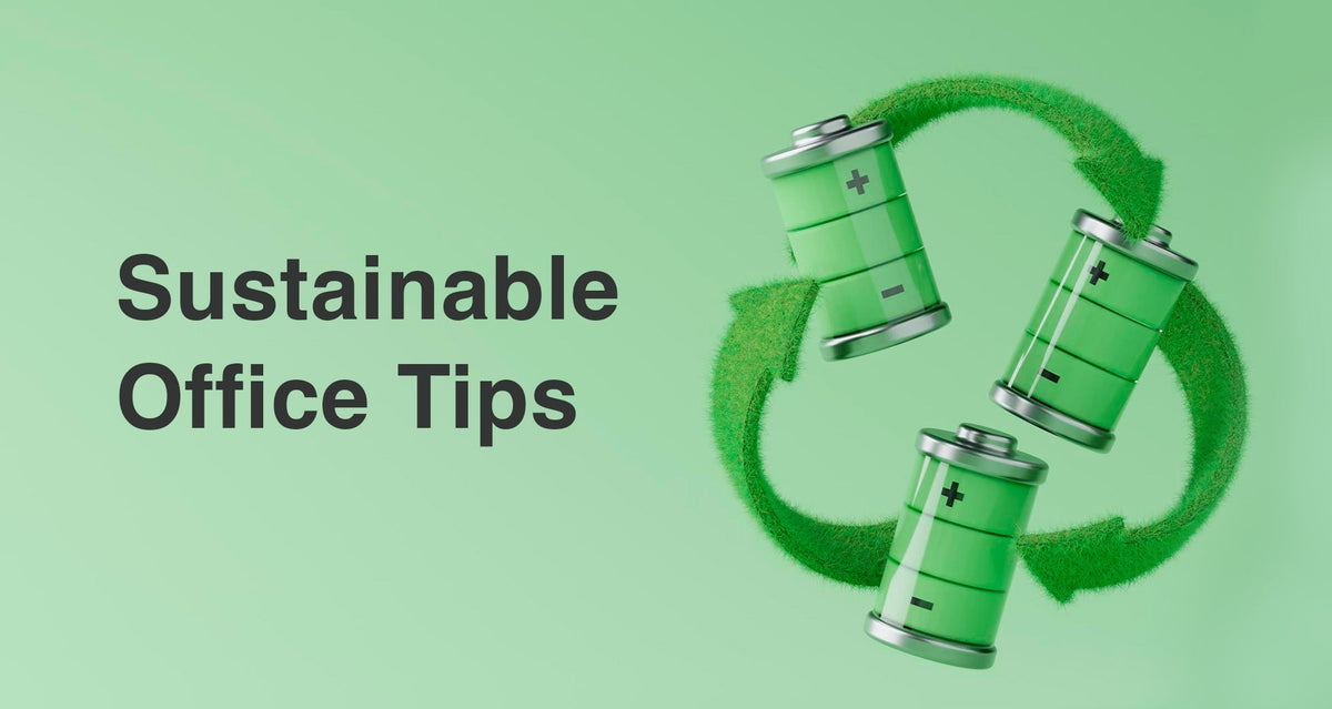 Sustainable Office Tips: Use Rechargeable Batteries and Chargers | GP ...