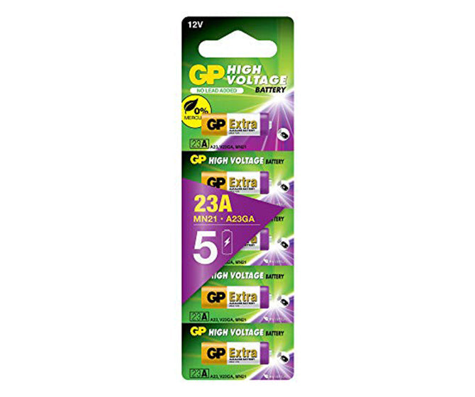 GP Extra Alkaline High Voltage Batteries 23AE | Shelf Life Up to 3 ...